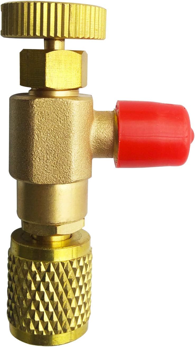 Amazon.com: JIANZHENKEJI R410A Refrigerant Charging Valve Opener ...