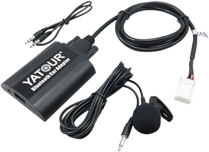 Yatour Bluetooth Car Adapter Music CD Changer 6+6PIN CDC Connector for Toyota/Lexus: Amazon.co ...