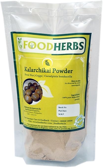 Foodherbs Gajga/Fever nut/Kalarchikai/Caesalpinia Bonducella Powder ...