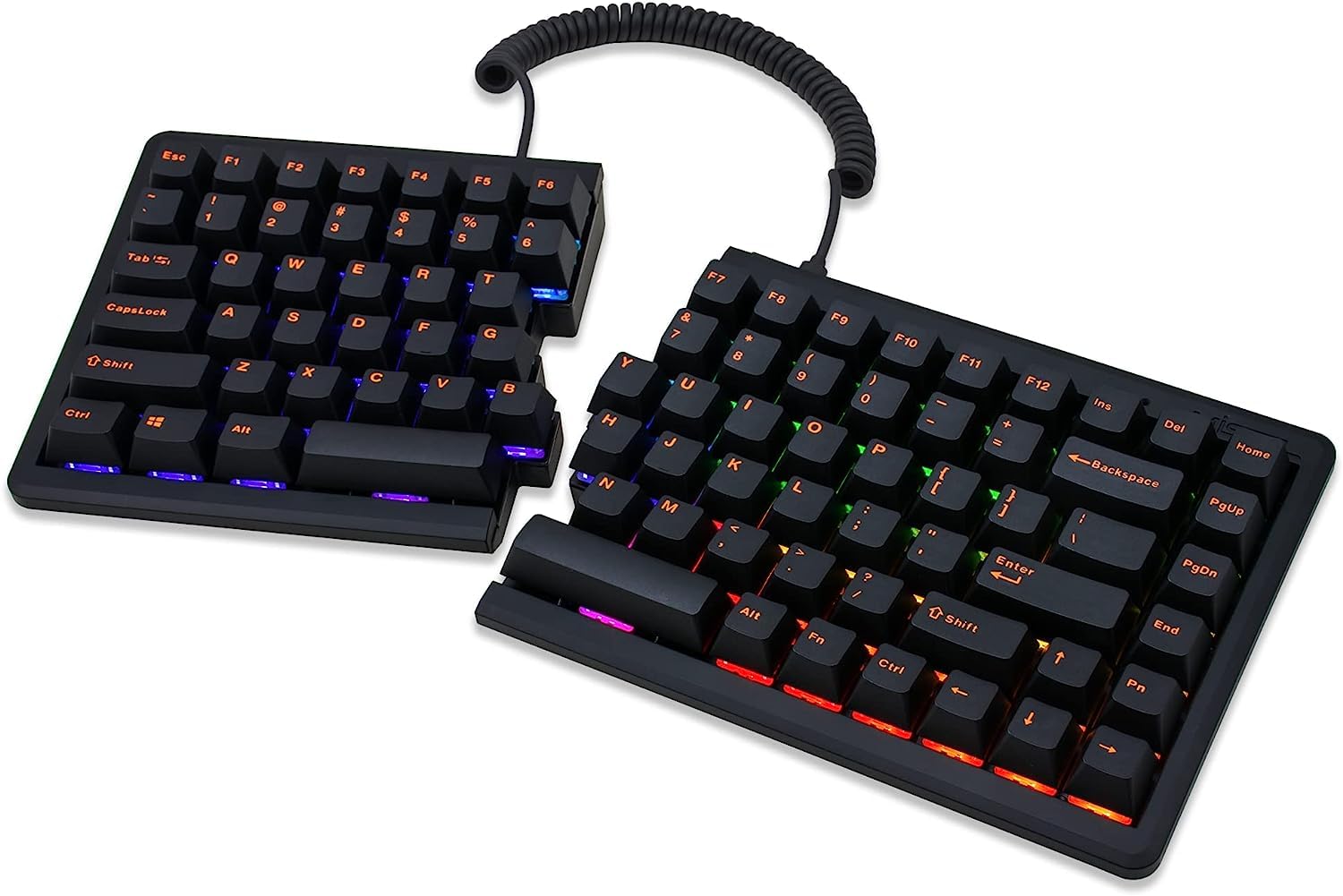 Mua BAROCCO MD770 RGB TKL Split Ergonomic Mechanical Keyboard with LED ...