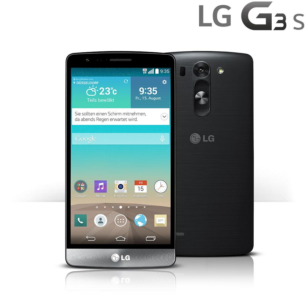 LG G3 s Smartphone (12,7 cm HD-IPS-Display, 1,2-GHz Quad-Core Prozessor ...