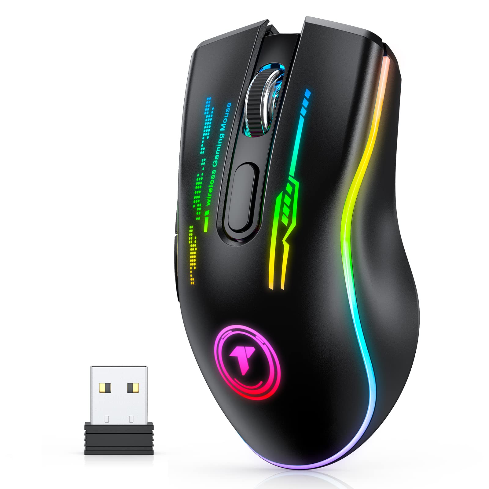 Mua TECURS Gaming Mouse, Wireless, Multi-Button Mouse, 2.4 Ghz Low ...
