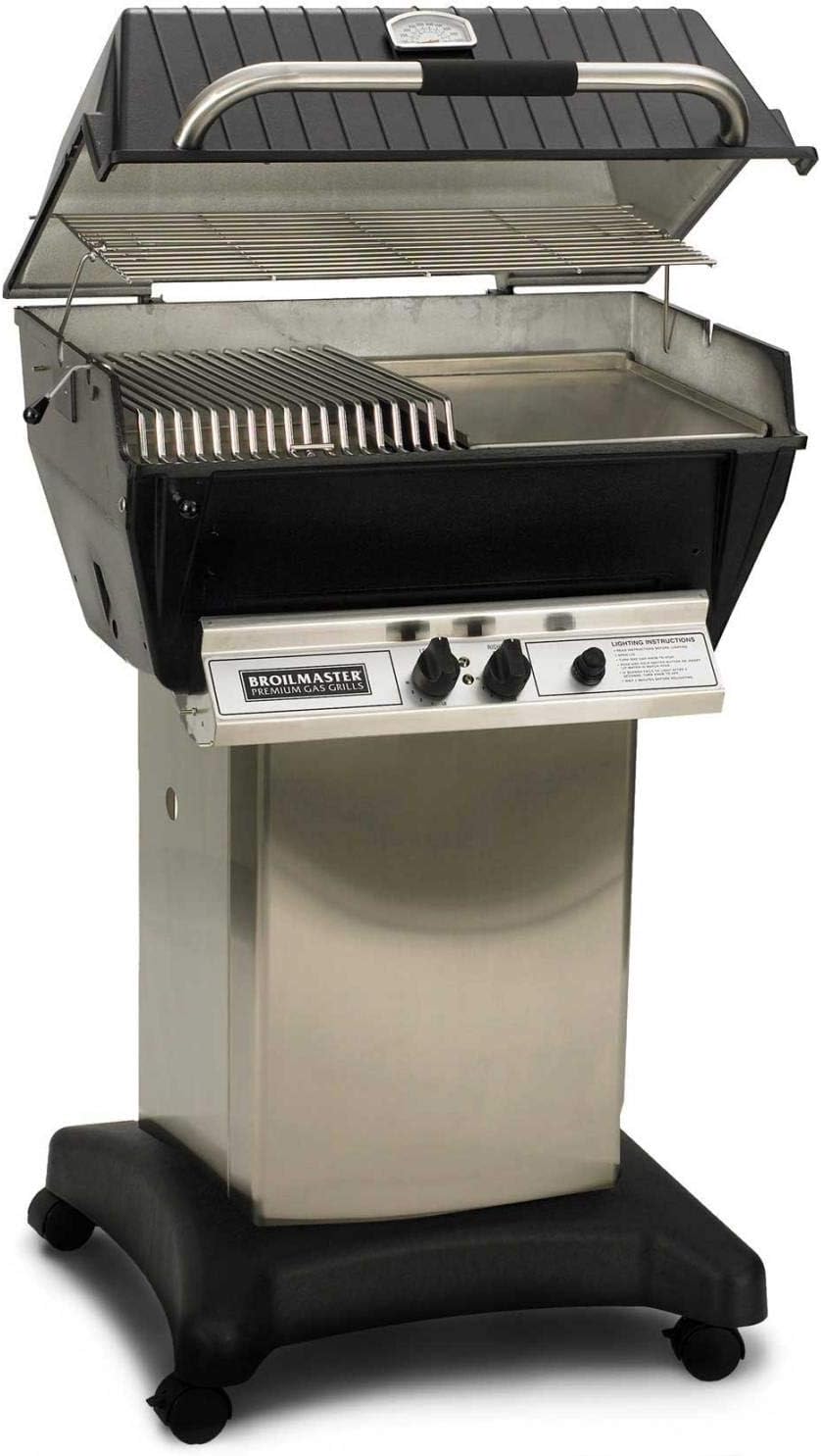Review Broilmaster P3-SX Super Premium Propane Gas Grill On Stainless ...