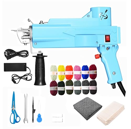 FancyBant Tufting Gun Kit 2 in 1 - Cut Pile and Loop Pile Tufting Gun ...