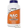 Amazon.com: Now NAC 600 mg, 400 Capsules, N-Acetyl Cysteine with ...