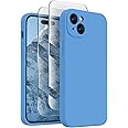 Amazon.com: FireNova Designed for iPhone 15 Case, Silicone Upgraded [Camera Protection] Phone ...