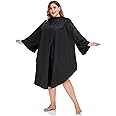 Amazon.com : PERFEHAIR Salon Client Hair Cutting Cape Gown, Professional Barber Haircut Cape ...