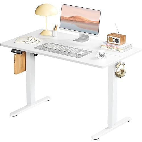 SMUG Standing Desk, Adjustable Height Electric Sit Stand Up Down ...