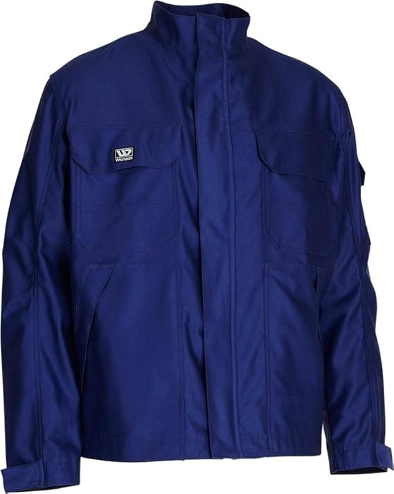 Wenaas Flame Retardant Industry Drivers Style FR Cotton Navy Jacket, XX ...