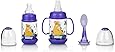 Amazon.com : Nuby BPA FREE Infant Feeder Feeding Bottle Set, Colors May ...
