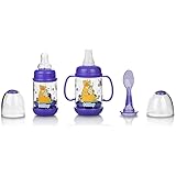 Amazon.com : Nuby BPA FREE Infant Feeder Feeding Bottle Set, Blue ...