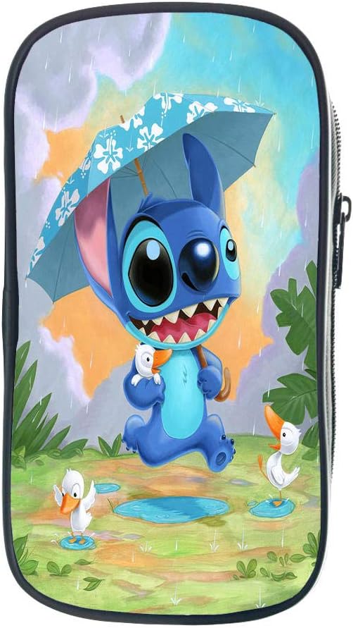 2020 Cute Stitch Pencil Case Pikachu Reißverschlusstasche ...