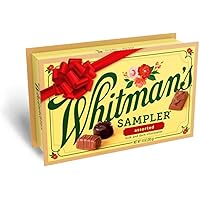 Amazon.com: Whitman's Sampler Assorted Chocolates, 10 Oz Box : Grocery ...