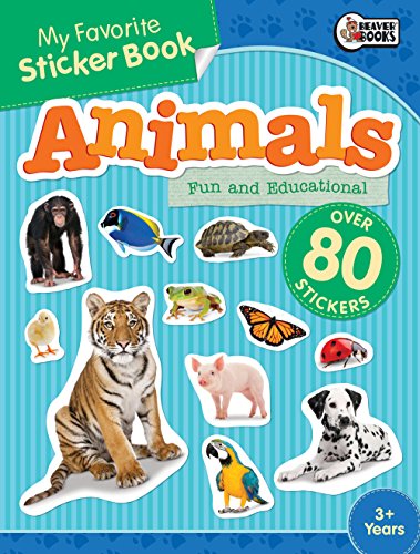 My Favorite Sticker Book: Animal: Beaver Books: 9781770664708: Amazon ...