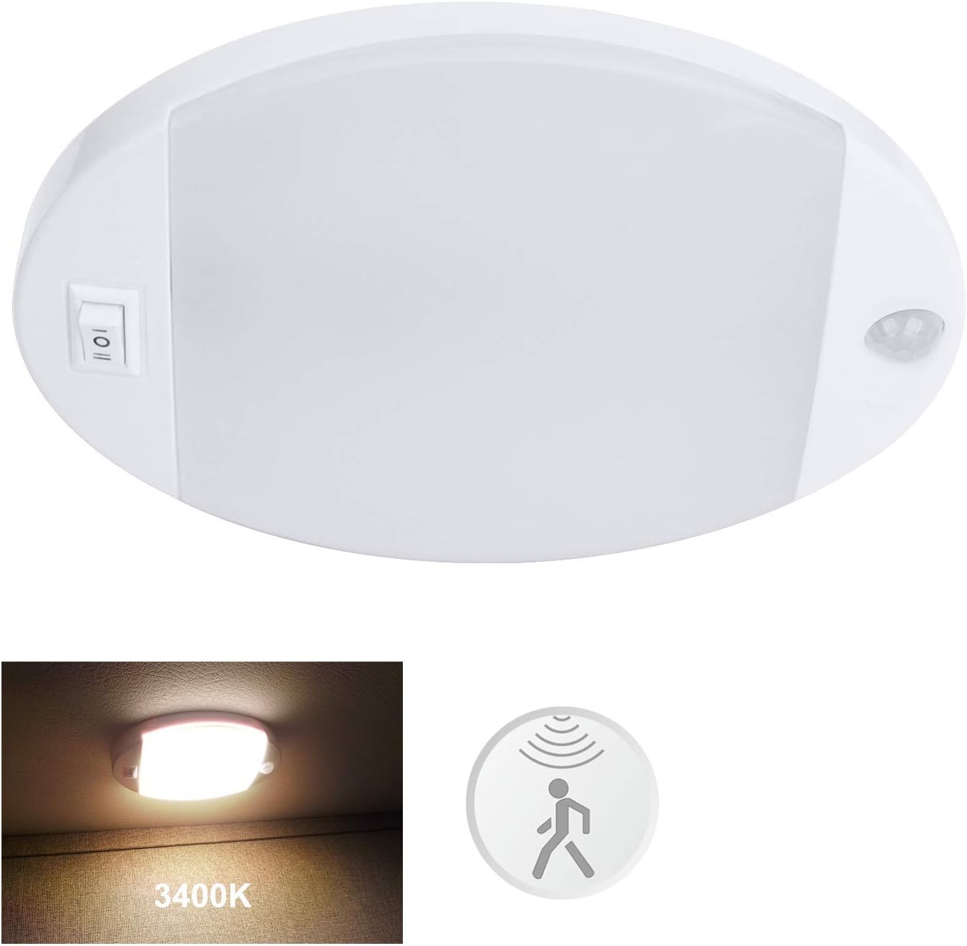 12v Reading Light Facon 12v Campervan Light With Usb Charger Power ...