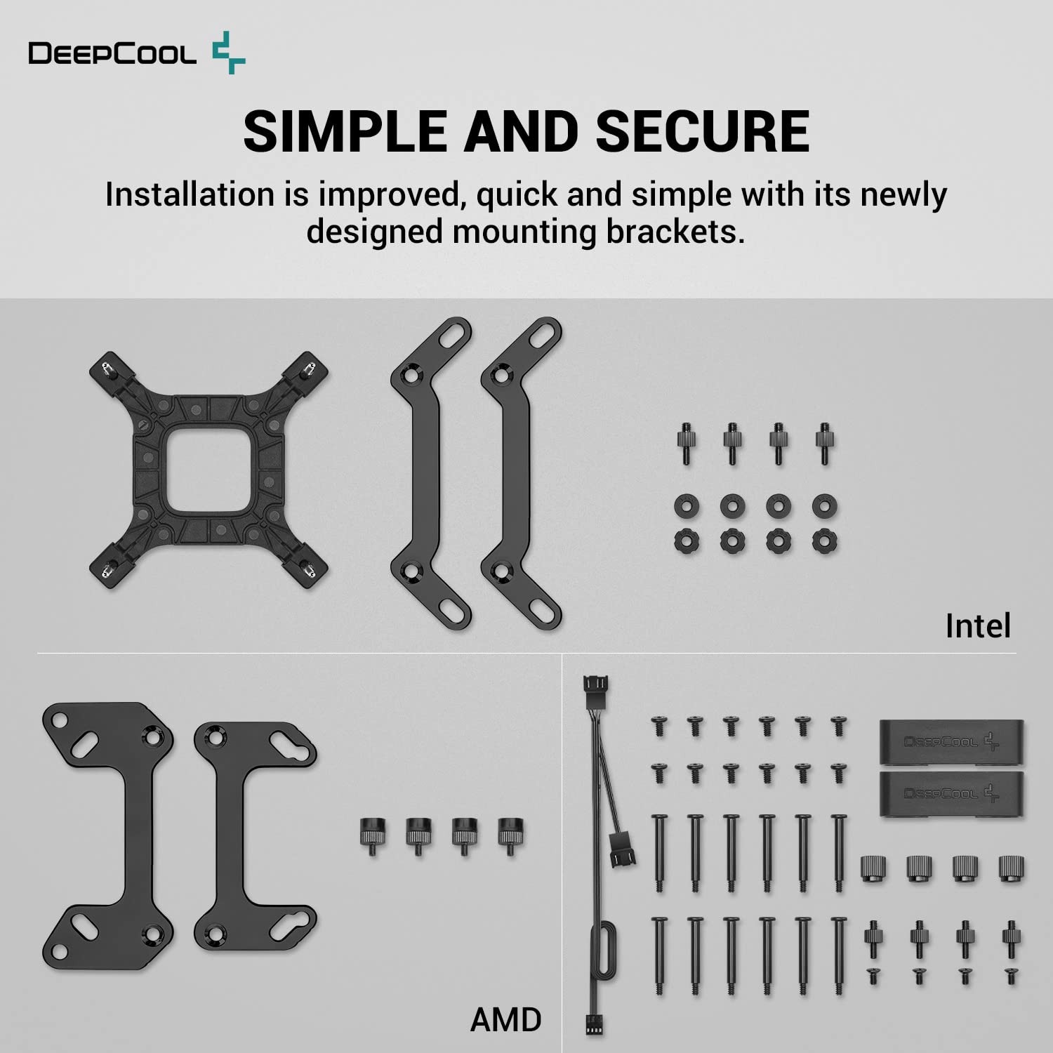 DeepCool LT720 Liquid Cooler 360mm Multidimensional Infinity Mirror ...
