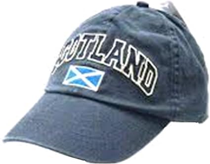 Scottish Navy "Scotland" and Saltire Baseball Cap: Amazon.co.uk: Clothing
