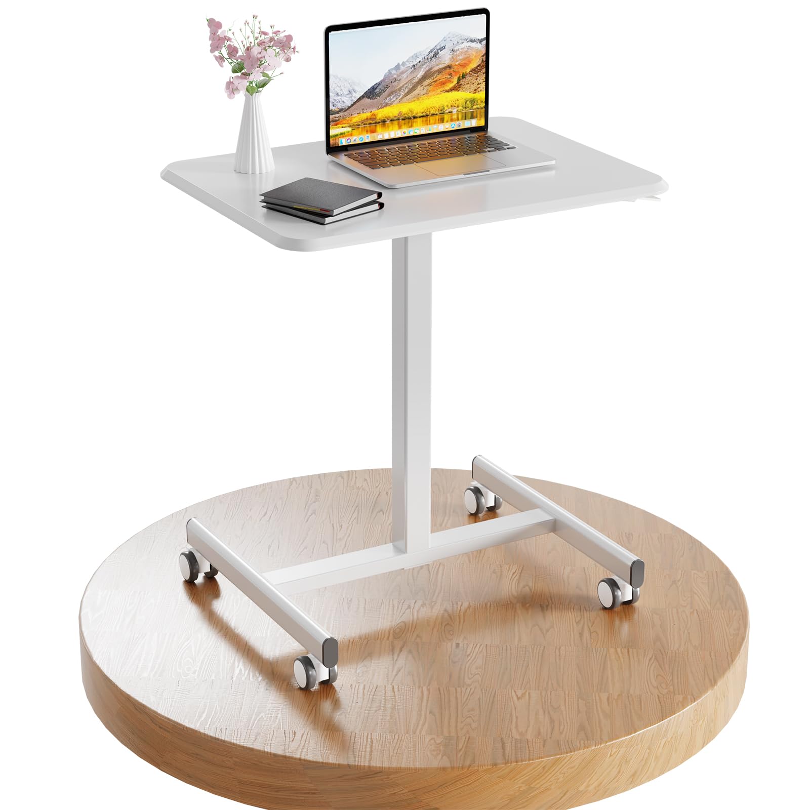 Mua NEWBULIG Standing Desk Adjustable Height, Small Mobile Laptop Table ...