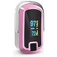 Amazon.com: mibest OLED Finger Pulse Oximeter, O2 Meter, Dual Color ...