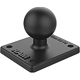 Ram Mount 2.43 x 1.31-Inch Diamond Ball Base with 1-Inch Ball (Black ...