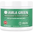 Amazon.com: Amla Green Tea Superfood Powder Supplement, Daily Greens ...