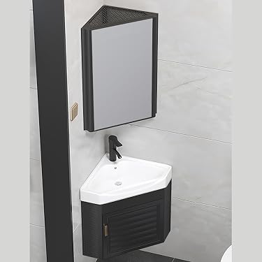 Corner Sink With Storage Corner Sink Vanity Corner Ceramic Sink Corner ...