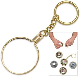 Amazon.com : Challenge Coin Holder Key Chain : Office Products