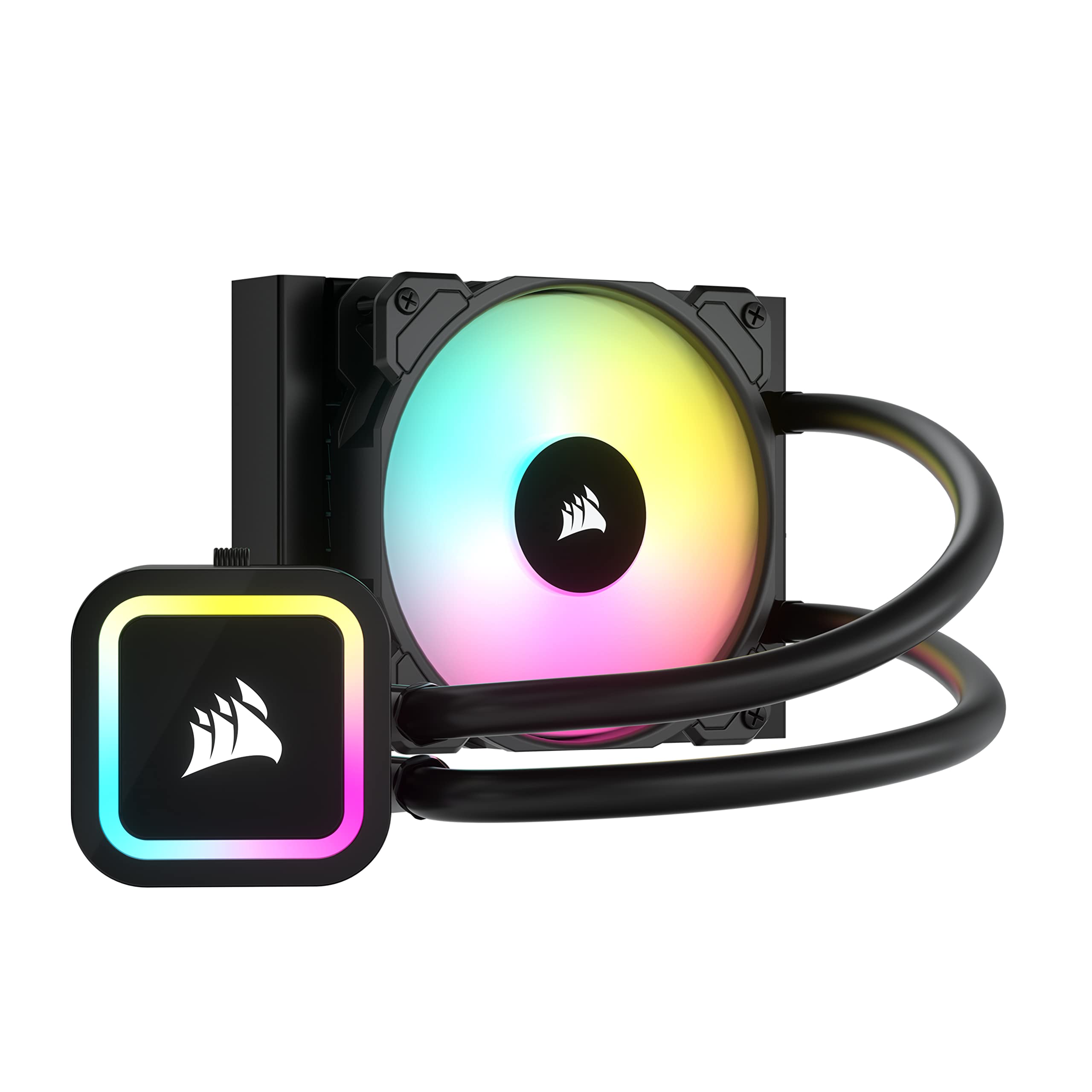 Corsair H60x RGB Elite Liquid CPU Cooler - 16 Dynamic RGB LEDs - SP120 ...