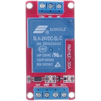 Amazon.com: KNACRO DC 24V 2-Channel Relay Moudle High/Low level Trigger Optocoupler isolation ...