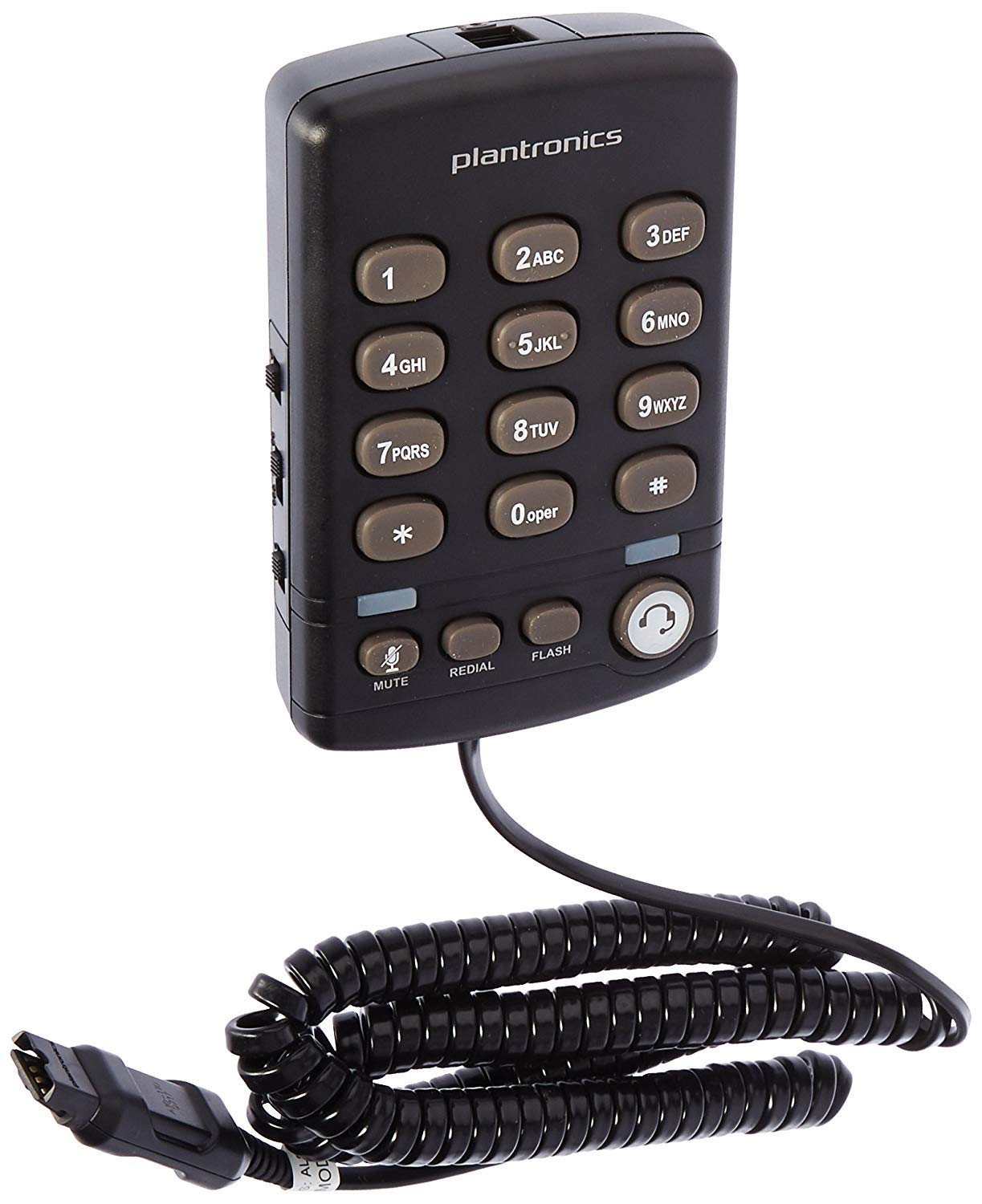 Plantronics Practica T110 Headset (SP12 Binaural) Headset & Dial Pad ...