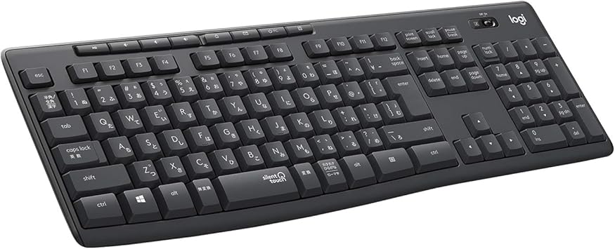 Amazon.co.jp: Logitech K295GP Wireless Keyboard, Silent, Waterproof ...