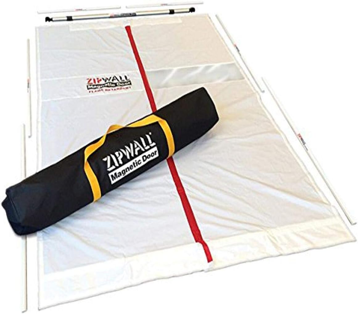 Amazon.com: ZipWall MDK-PK2 Magnetic Dust Barrier Zip Wall (2-Pack ...