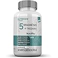 5 Magnésio + Treonina 60 cápsulas TauroMag® : Amazon.com.br: Saúde e ...