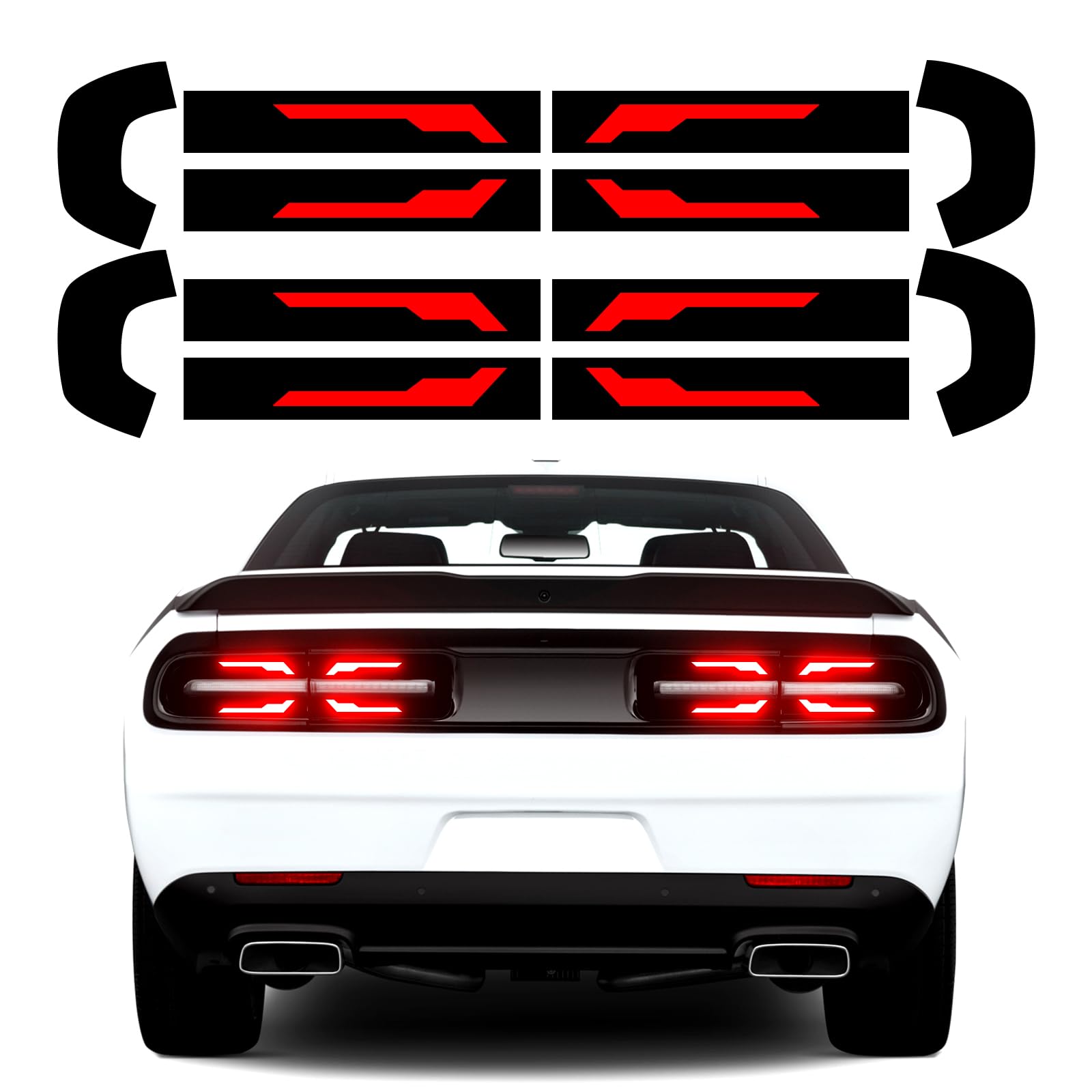 Race Track Vinyl Decal For Durango Tail Light Race Track Vinyl Overlay ...
