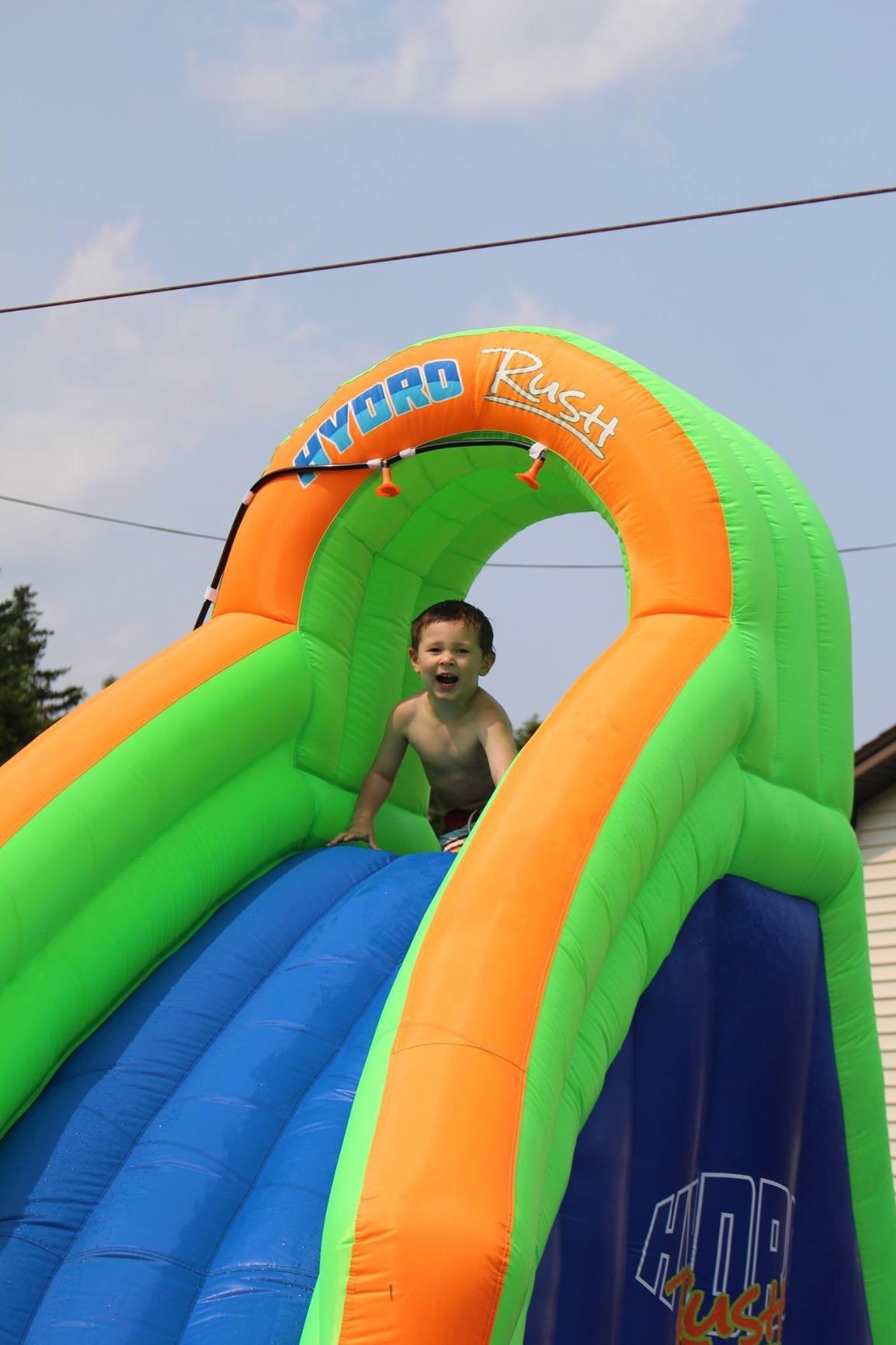 $50/mo - Finance Blast Zone Hydro Rush - Inflatable Water Park with ...