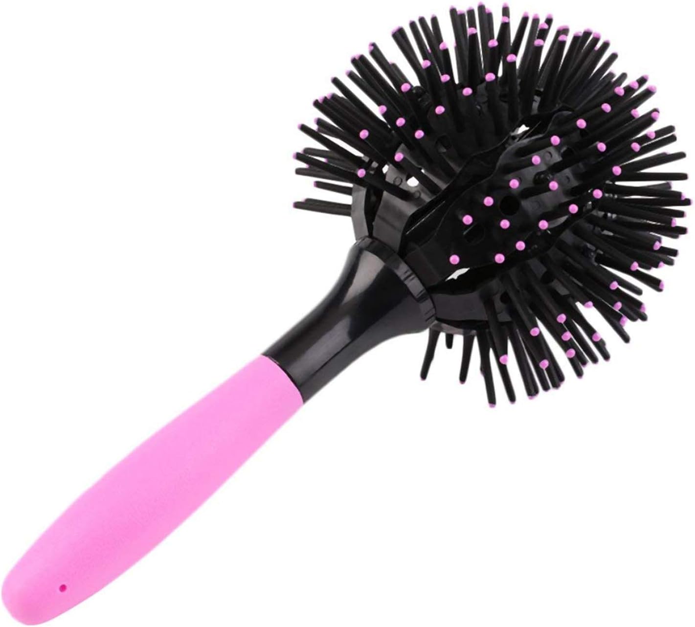 3D Magic Ball Brush Comb, Easy Use 360 Degree Spherical Curl Hair Comb ...