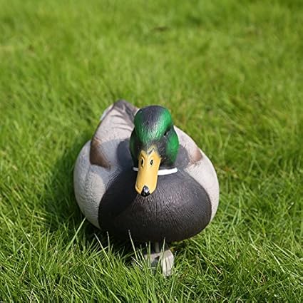 Floating Fake Male Duck Mallard Hunting Decoy Pool Lawn Decor, Decoys ...