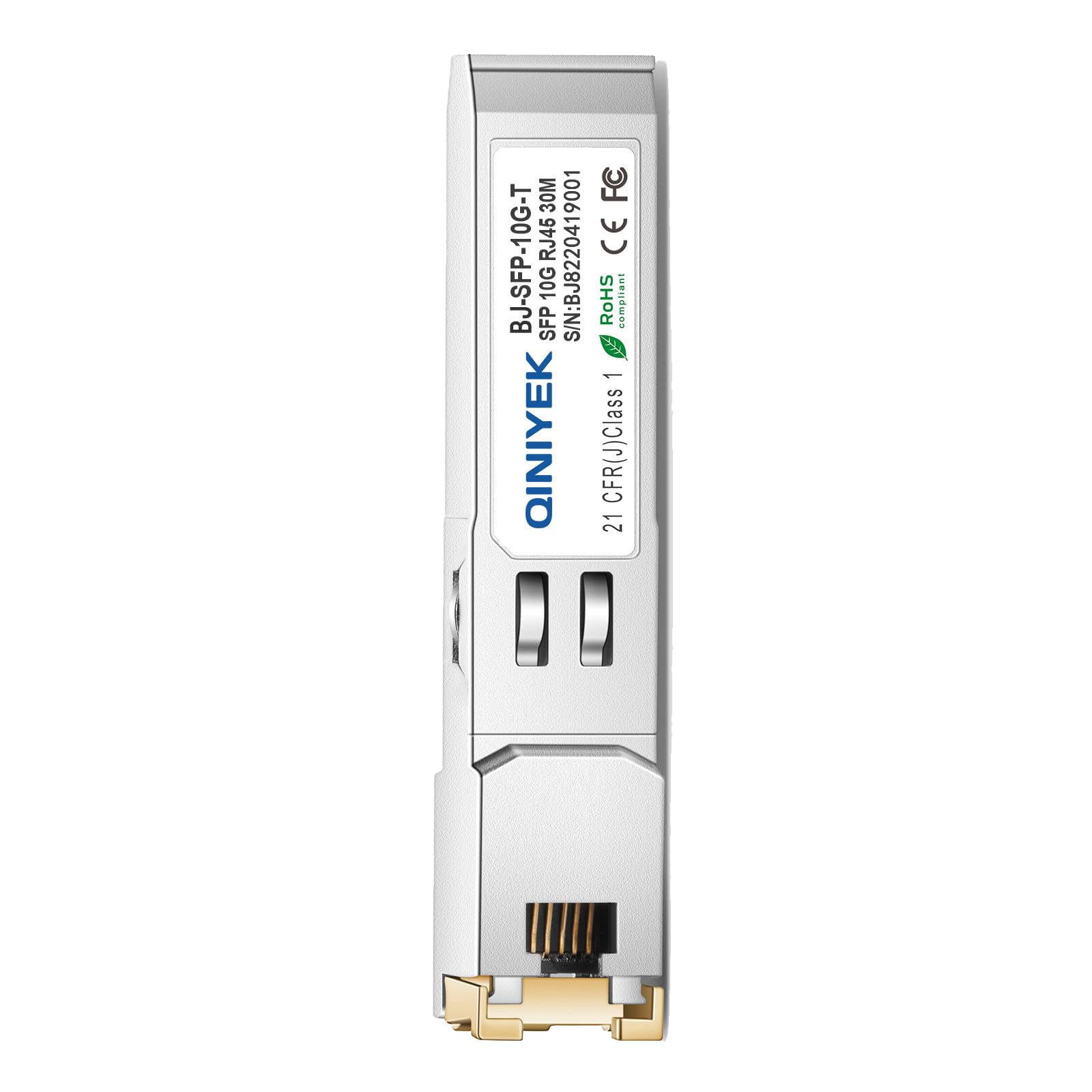 Mua 10G SFP+ to RJ45 Transceiver, 10GBase-T Copper SFP+ Module for Cisco SFP-10G-T-S, Ubiquiti ...