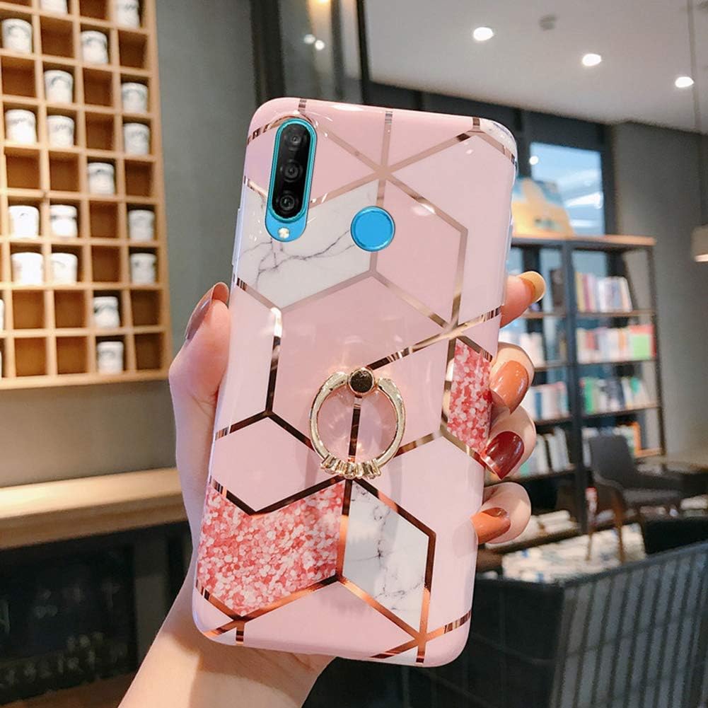 Uposao Coque pour Huawei P30 Lite Coque Girly Case 3D Motif Géométrique ...