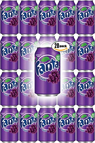 Buy Fanta Grape Soda, 12 Fl Oz Cans (Pack of 20, Total of 240 Fl Oz ...