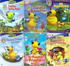 Amazon.com: Miss Spider's Sunny Patch Friends (6 pack) A Cloudy Day In ...