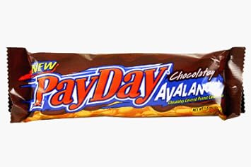 chocolate payday candy bar