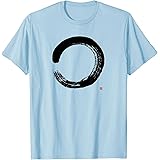 Amazon.com: Zen Enso T-shirt: Artistic Japanese Enso Circle Painting ...