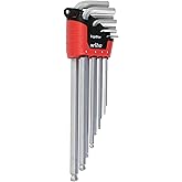 Amazon.com: Wiha 66980 9 Piece Ball End Color Coded Hex L-Key Set - Metric : Tools & Home ...
