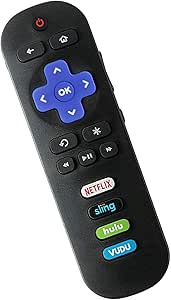 Amazon.com: Replacement Remote Compatible with Westinghouse Roku TV ...