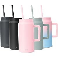 Amazon.com | Simple Modern 50 oz Mug Tumbler with Handle and Straw Lid ...