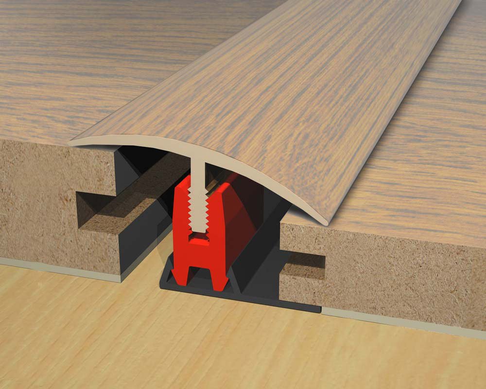Clip Threshold Strip Red Oak Effect 900mm: Amazon.co.uk: DIY & Tools