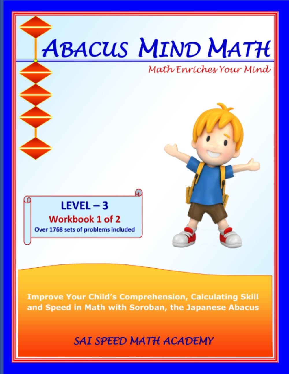 Mua Abacus Mind Math Level 3 Workbook 1 of 2: Excel at Mind Math with Soroban, a Japanese Abacus ...