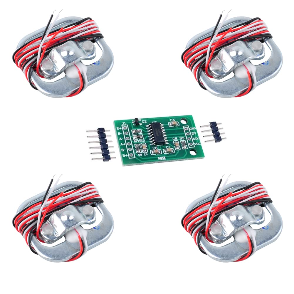 Mua DIYmalls Pack of 4 Load Cell 50 kg Weight Sensor Half Bridge Human ...