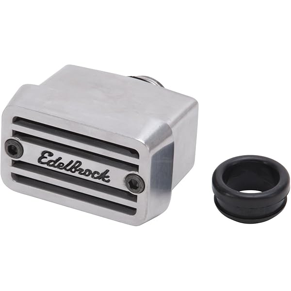 エンジンカバー Edelbrock 4262バルブカバーシルバー Edelbrock 4262 Valve Cover Silver 車用品 ...